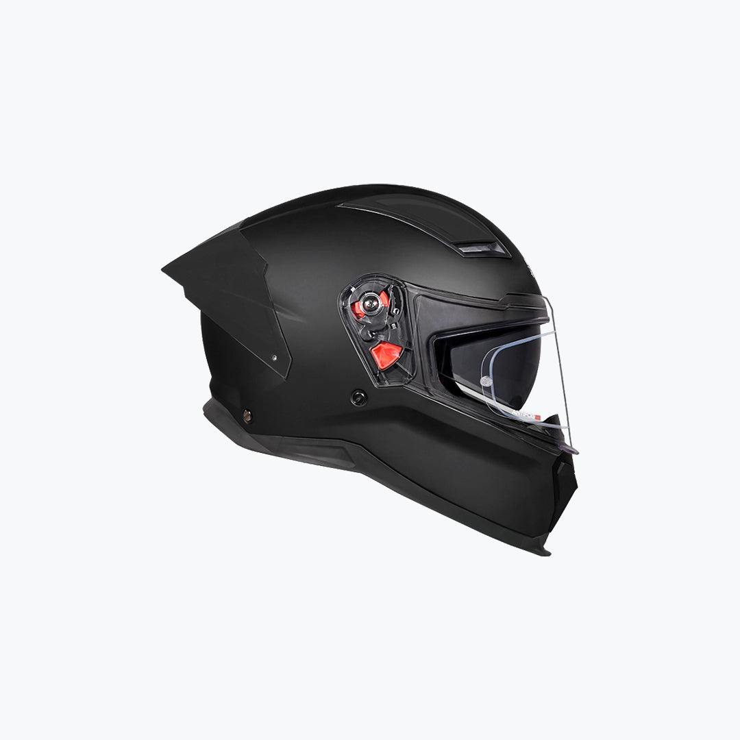 Studds Helios Helmet Matte Black Full Face – Autonity